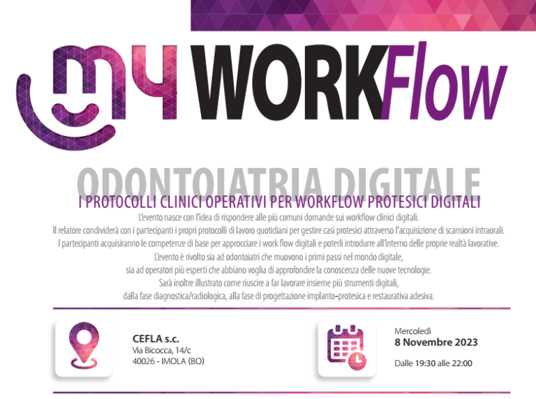 myWORKFlow - Modalità applicative e vantaggi dell'interazione tra Cone Beam e Scanner intraorale ...